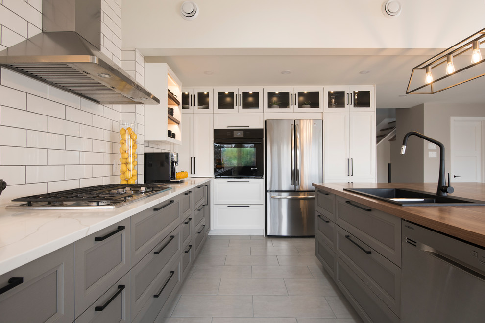 Rideau River Kitchen Redesign - Kitchen - Ottawa - by Kim Teron Design ...