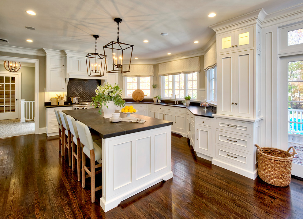 Ridgefield Home Renovation - Transitional - Kitchen - New York - by ...