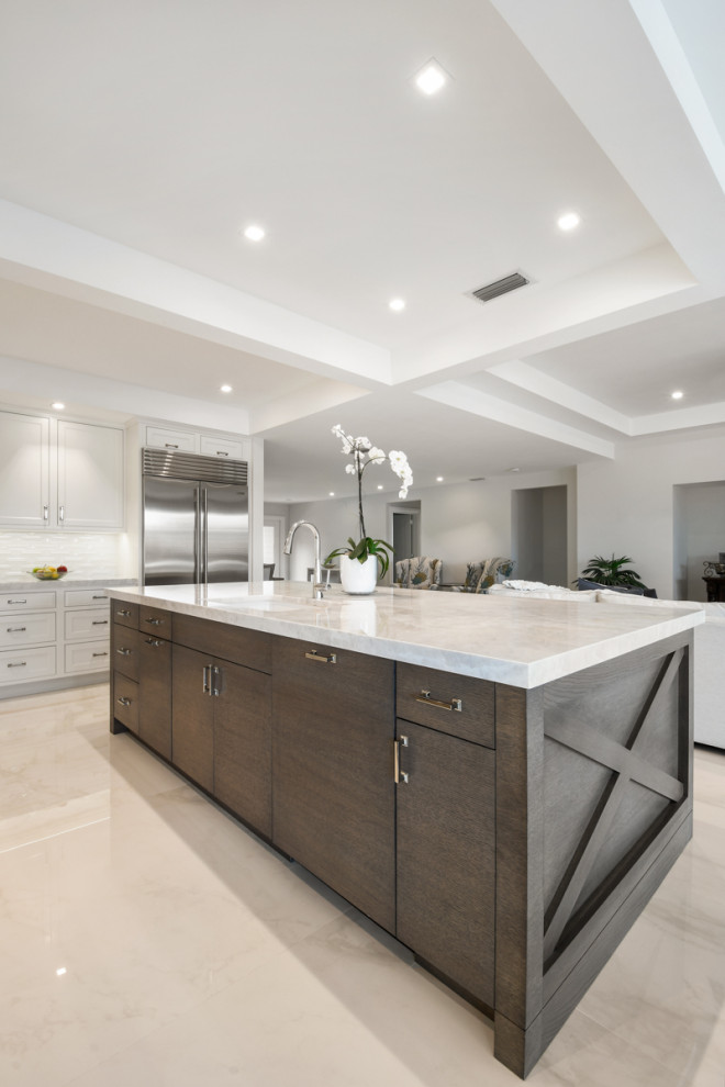 Rift Cut Oak Island - Transitional - Kitchen - Other - by Waterview ...