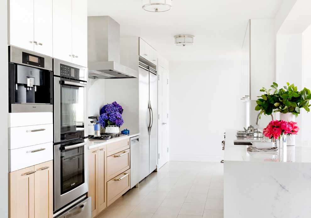 Ritz Carlton Penthouse Kitchen - Contemporary - Kitchen - New York - by ...