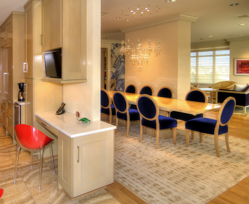 Ritz Carlton Residence Kitchen - Contemporary - Kitchen - Dallas - by ...