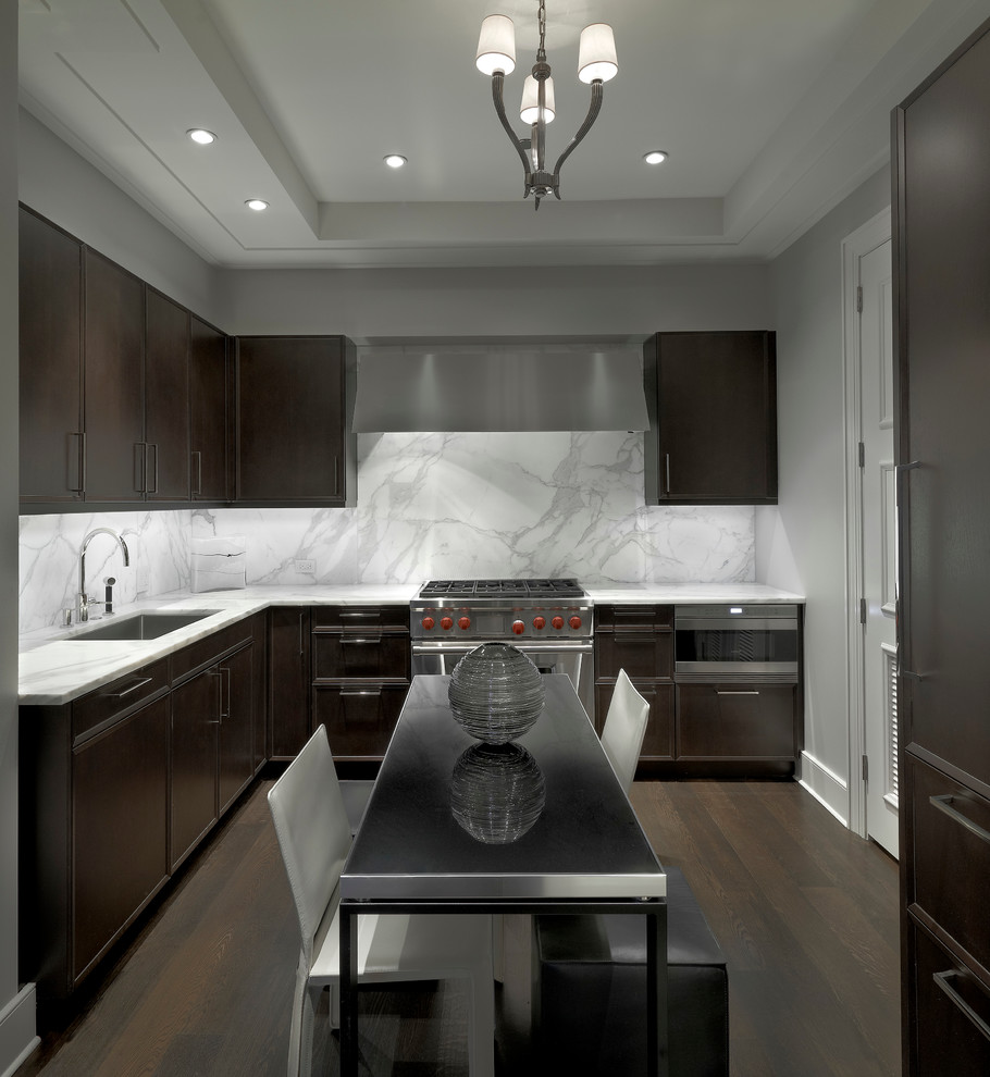 Ritz Carlton Residences Chicago - Contemporary - Kitchen - Chicago - by ...