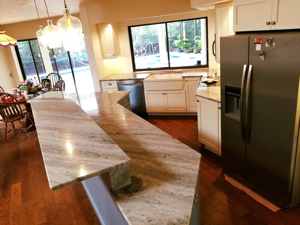 River Blue Dolomite - Modern - Kitchen - Tampa - by KB Factory Outlet ...