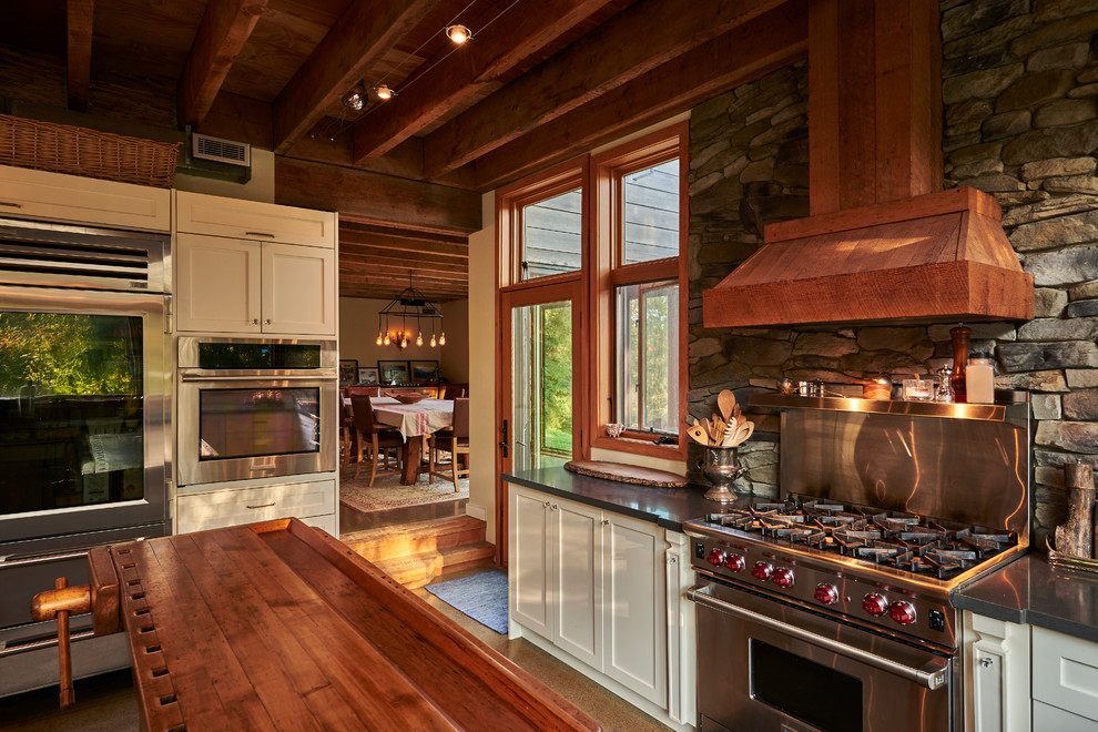 River House - Rustic - Kitchen - Toronto - by Lapointe Architects | Houzz