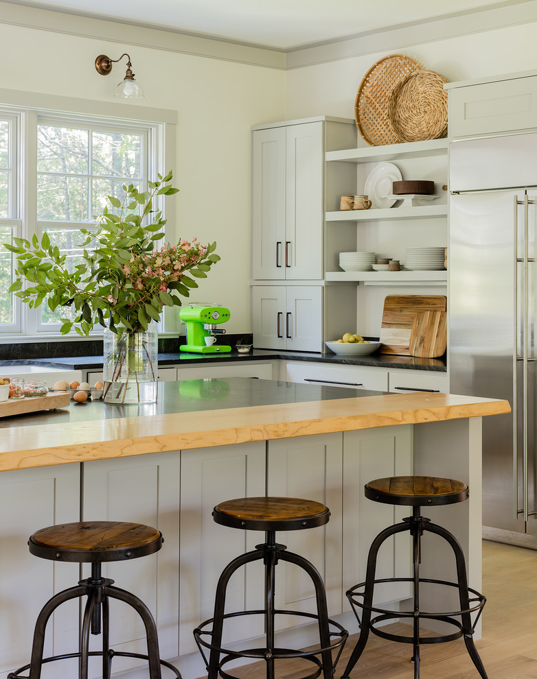 River Project - Farmhouse - Kitchen - Boston - by Hawthorn Builders | Houzz