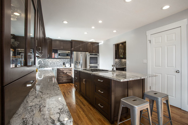 River White Granite Project - Contemporary - Kitchen - Salt Lake City ...