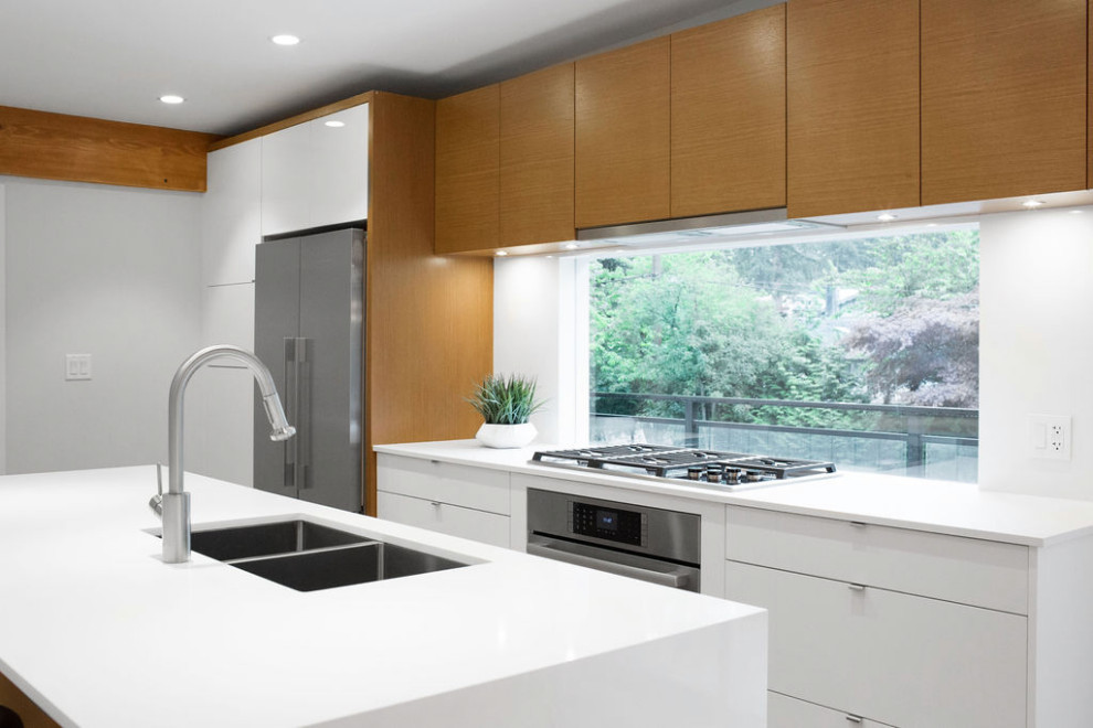 Robinson - Midcentury - Kitchen - Vancouver - by The Design Den Homes ...