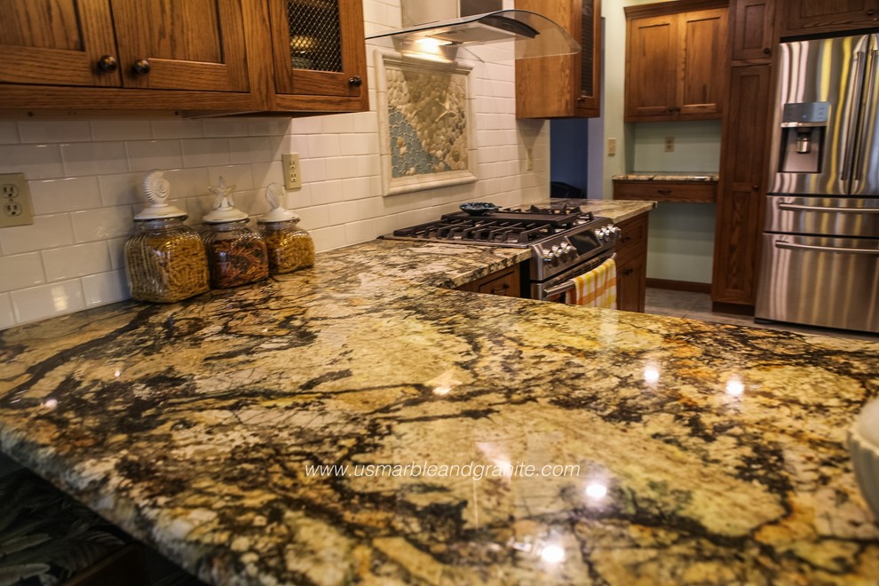 Rochester Granite Project - Kitchen - Chicago - by US Marble & Granite ...