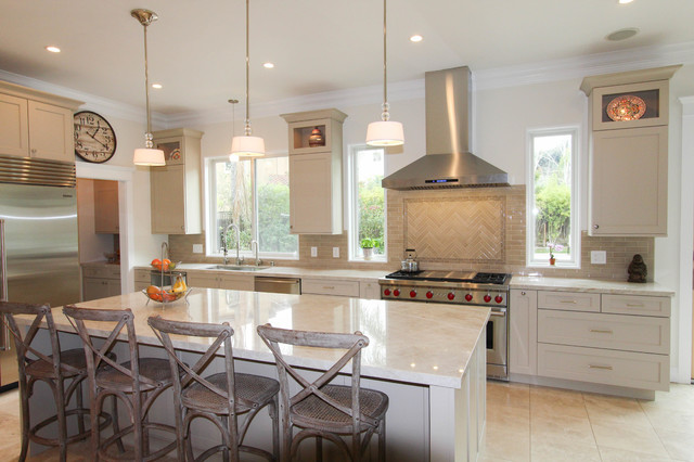 Rock - Transitional - Kitchen - San Francisco - by Kitchens of Diablo ...