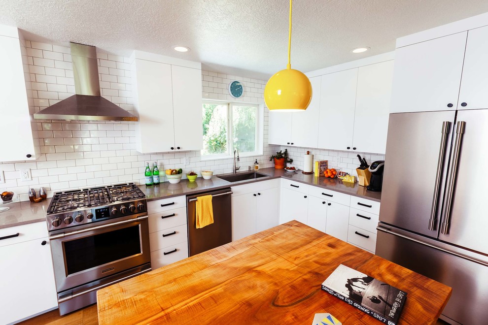 Rocky Butte Remodel (Portland Oregon) - Contemporary - Kitchen ...
