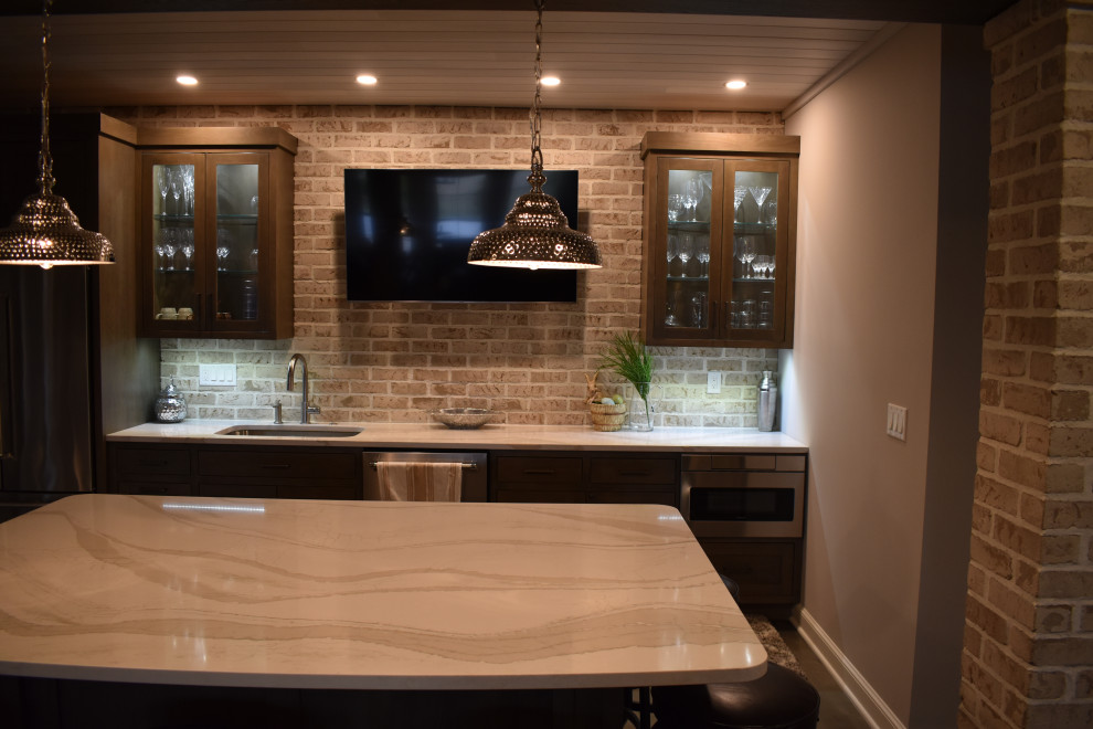 Roman Avenue Basement - Craftsman - Kitchen - Cleveland - by Grabill ...