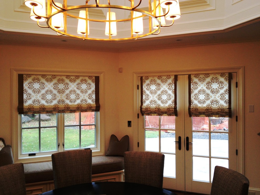 Roman Shade Styles - Transitional - Kitchen - New York - by Window ...