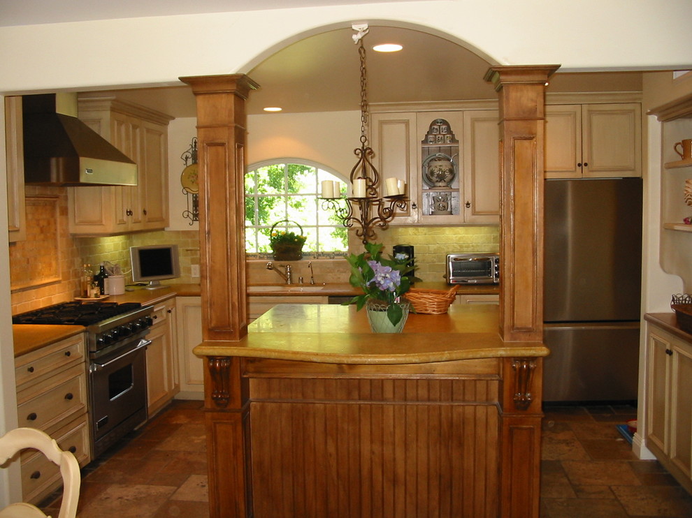 Romantic Homes Magazine Cover Kitchen- Nantucket Country - Traditional ...