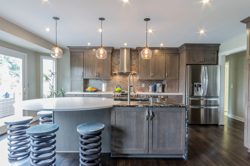 Romy & Cory's Kitchen - Contemporary - Kitchen - Detroit - by Dream ...