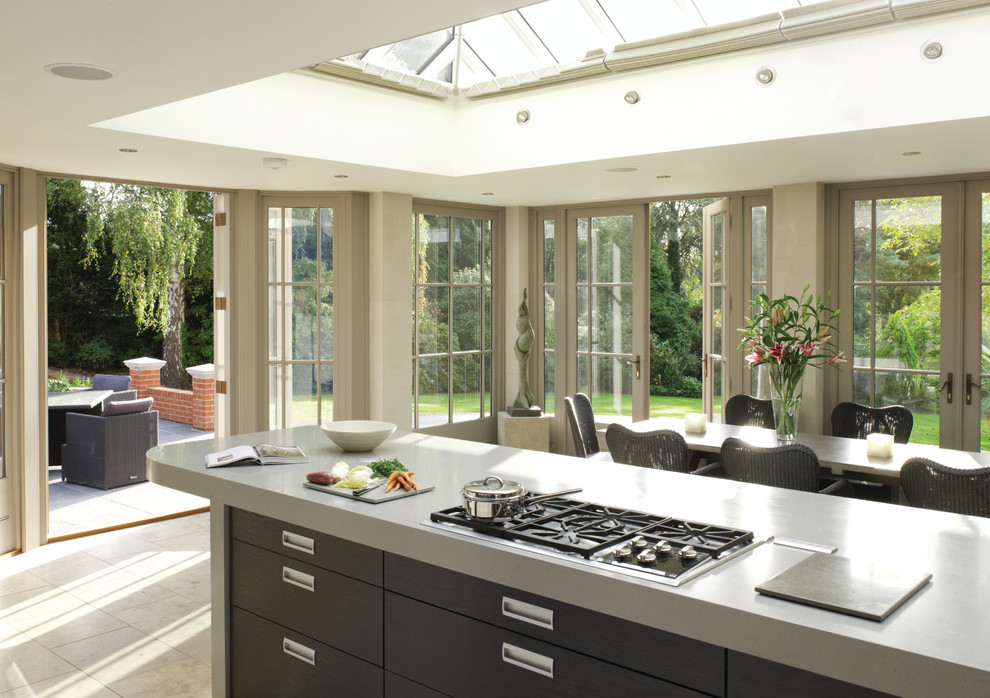 Roof lantern over kitchen - Modern - Kitchen - Kent - by Just Roof ...