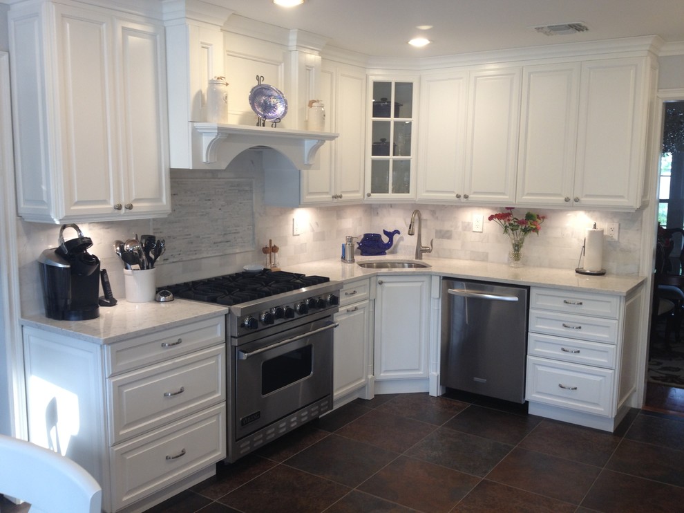 Rosato Kitchen - Traditional - Kitchen - New York - by Tim White Home ...