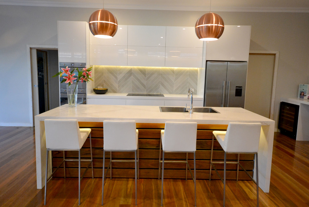 Roseville kitchen - Modern - Kitchen - Sydney - by streamlined kitchens ...