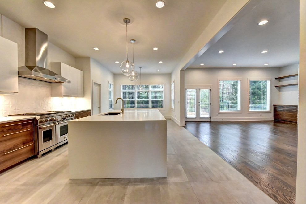 Roswell GA - Custon Home - Modern - Kitchen - Atlanta - by CRES ...