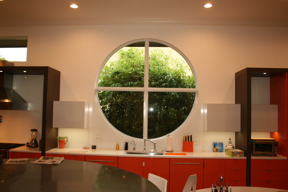 Round Picture Window - Contemporary - Kitchen - Miami - by Florida ...