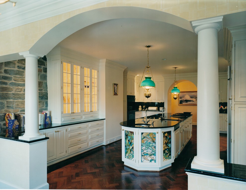 Rounded Archway - Traditional - Kitchen - DC Metro - by KohlMark ...