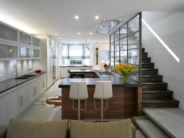 Roundhouse bespoke kitchens - Contemporary - Kitchen - London - by ...