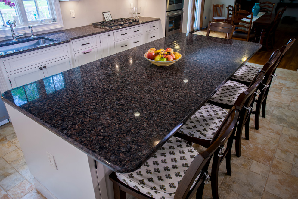 Royal Brown Granite Kitchen Countertops - Traditional - Kitchen - New ...