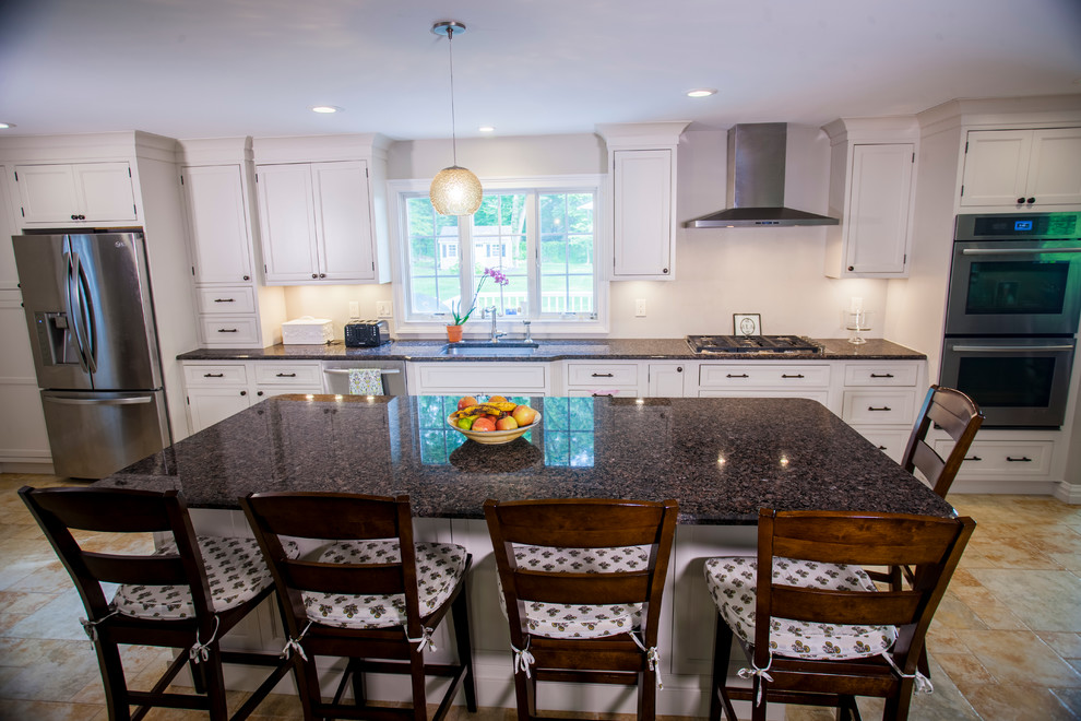 Royal Brown Granite Kitchen Countertops - Traditional - Kitchen - New ...