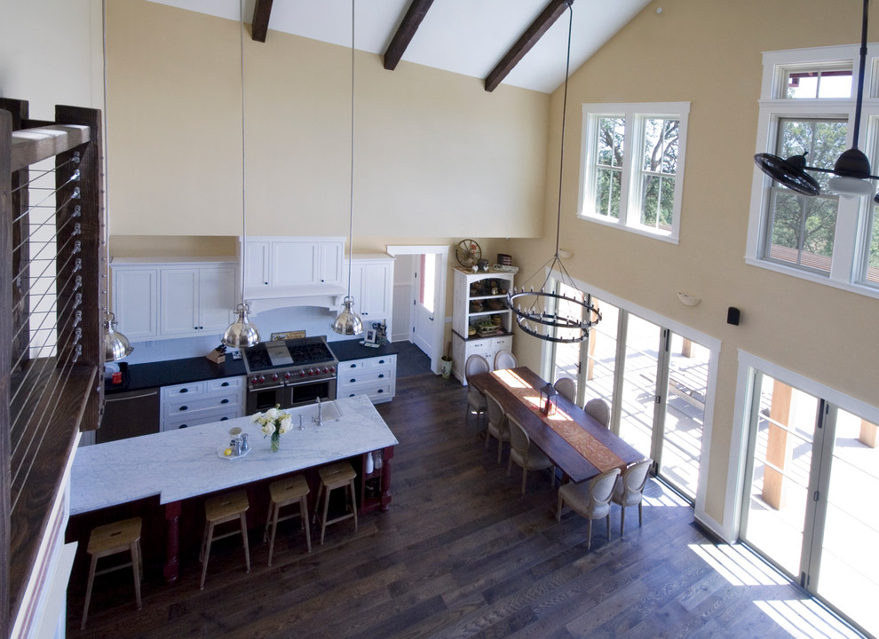Russian River Barn Home - Farmhouse - Kitchen - San Francisco - by ...