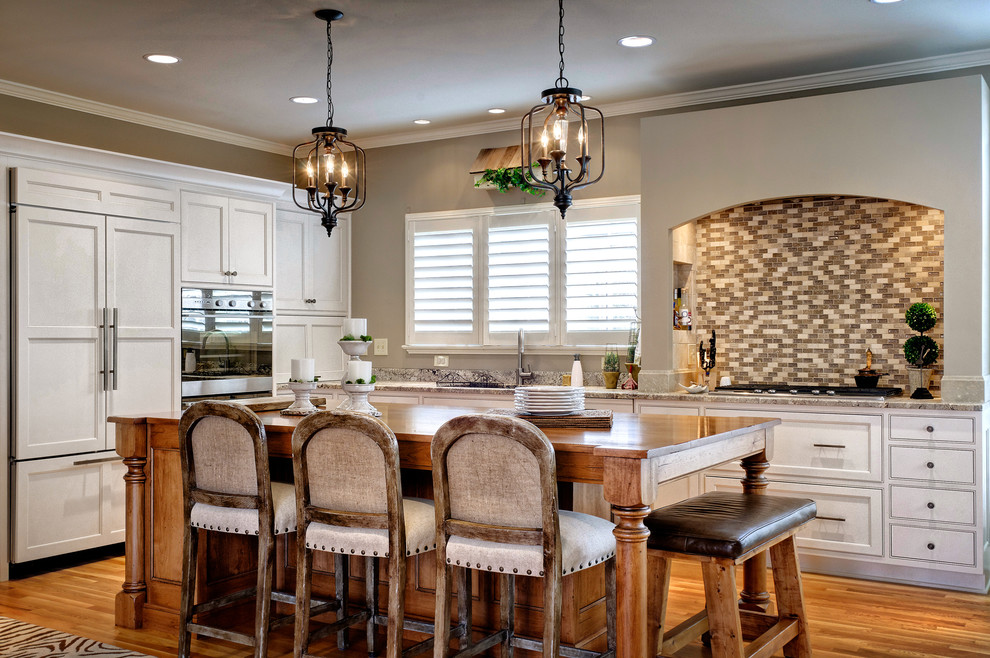 Rustic Chic Kitchen Cabinets: Custom Wood Products - Traditional ...