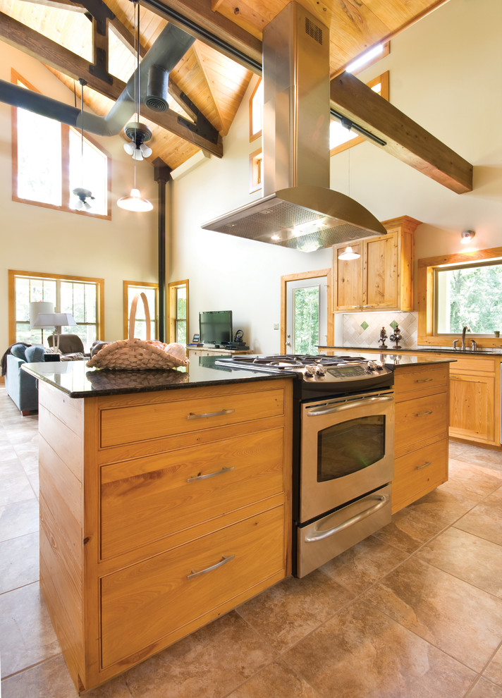 Rustic Cypress Kitchen - Traditional - Kitchen - New Orleans - by RTE ...