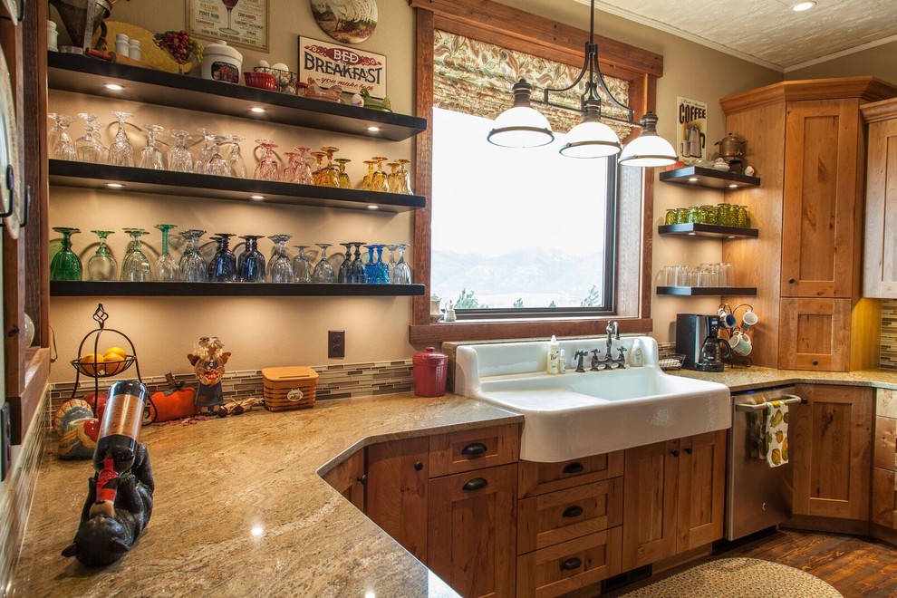Rustic Farmhouse - Craftsman - Kitchen - Other - by McCue Construction ...