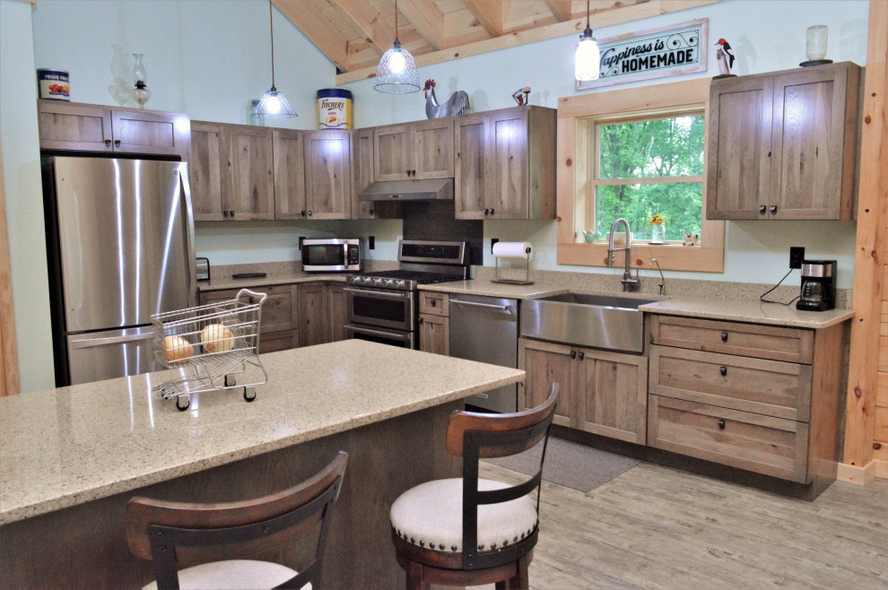 Rustic Grey Kitchen. DuraSupreme Cabinetry - Rustic - Kitchen - Other ...