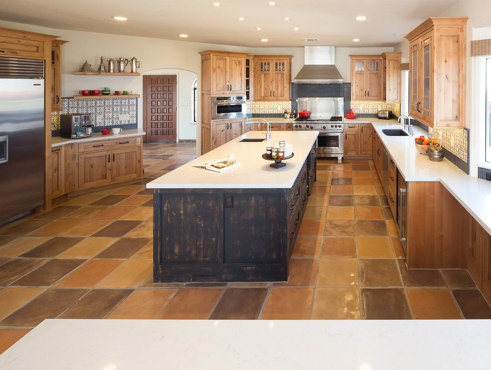 Rustic Hacienda - Mediterranean - Kitchen - San Luis Obispo - by Kepler ...