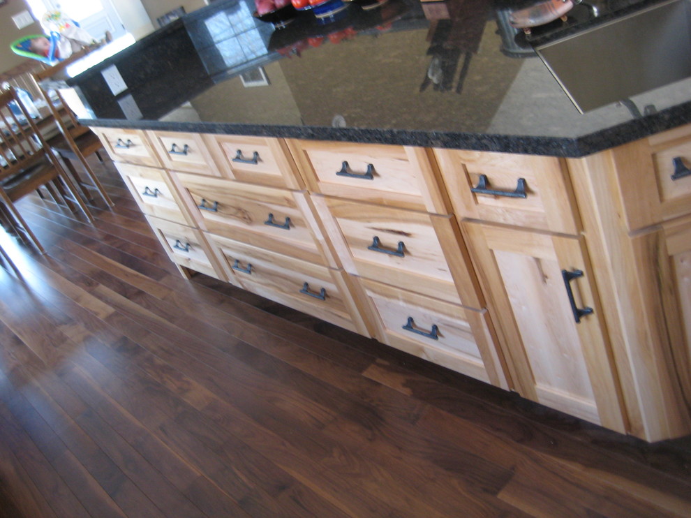 Rustic Hard Maple Kitchen - Traditional - Kitchen - Toronto - by ...