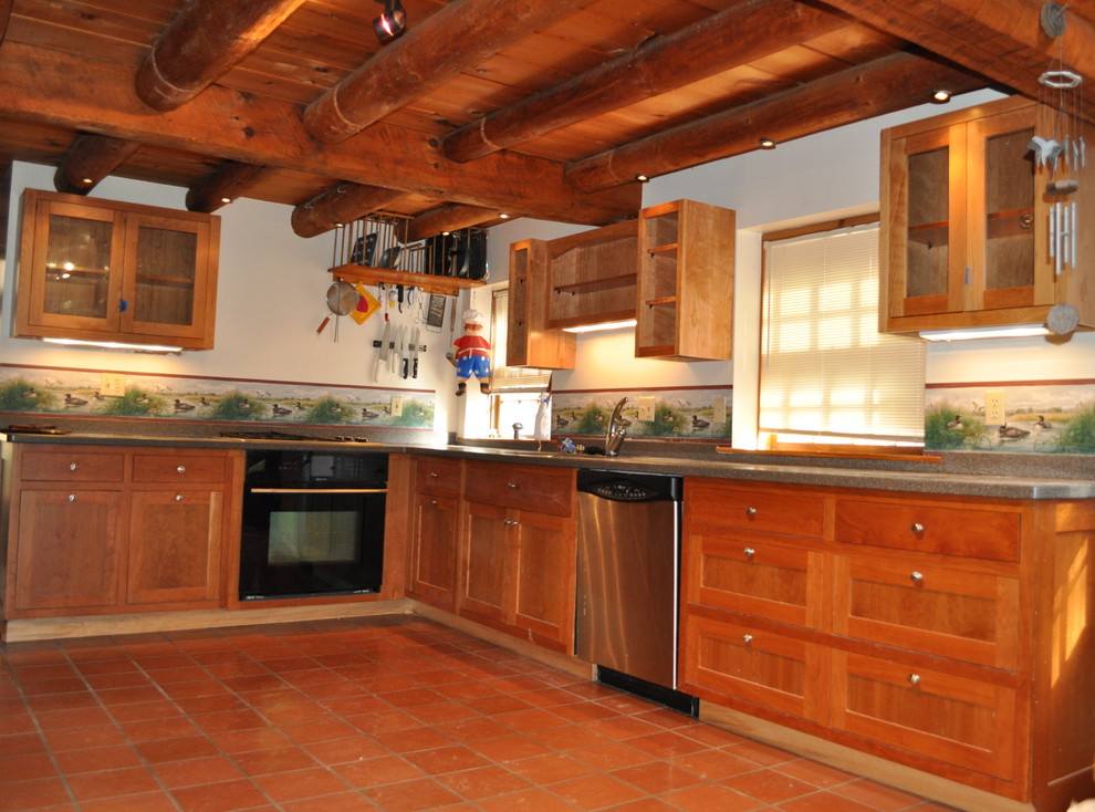 Rustic Kitchen - Rustic - Kitchen - Portland Maine - by Zarse Custom ...