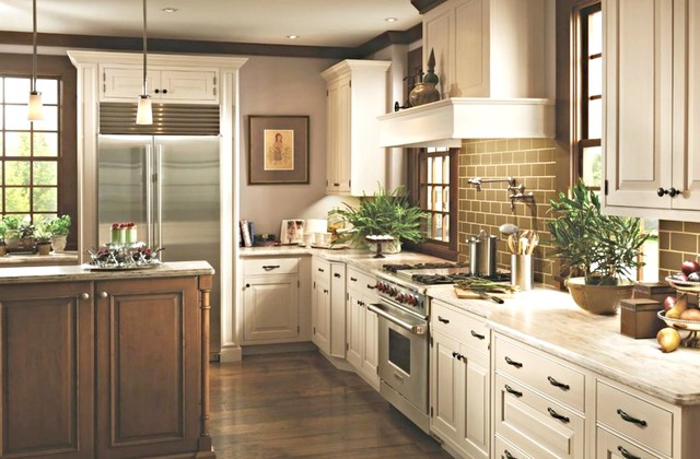 Rustic Kitchens - Classique - Cuisine - New York - par New England ...