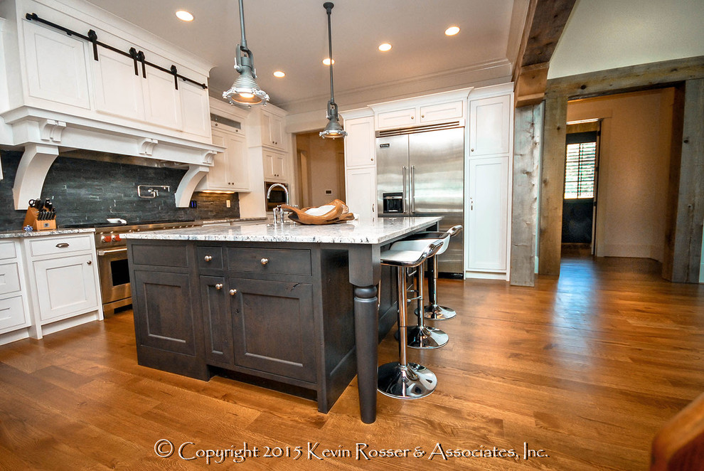 Rustic Lake Home - Rustic - Kitchen - Atlanta - by Kevin Rosser ...