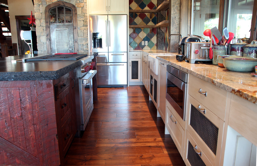 Rustic Lakehouse - Rustic - Kitchen - Other - by River City Woodworks ...