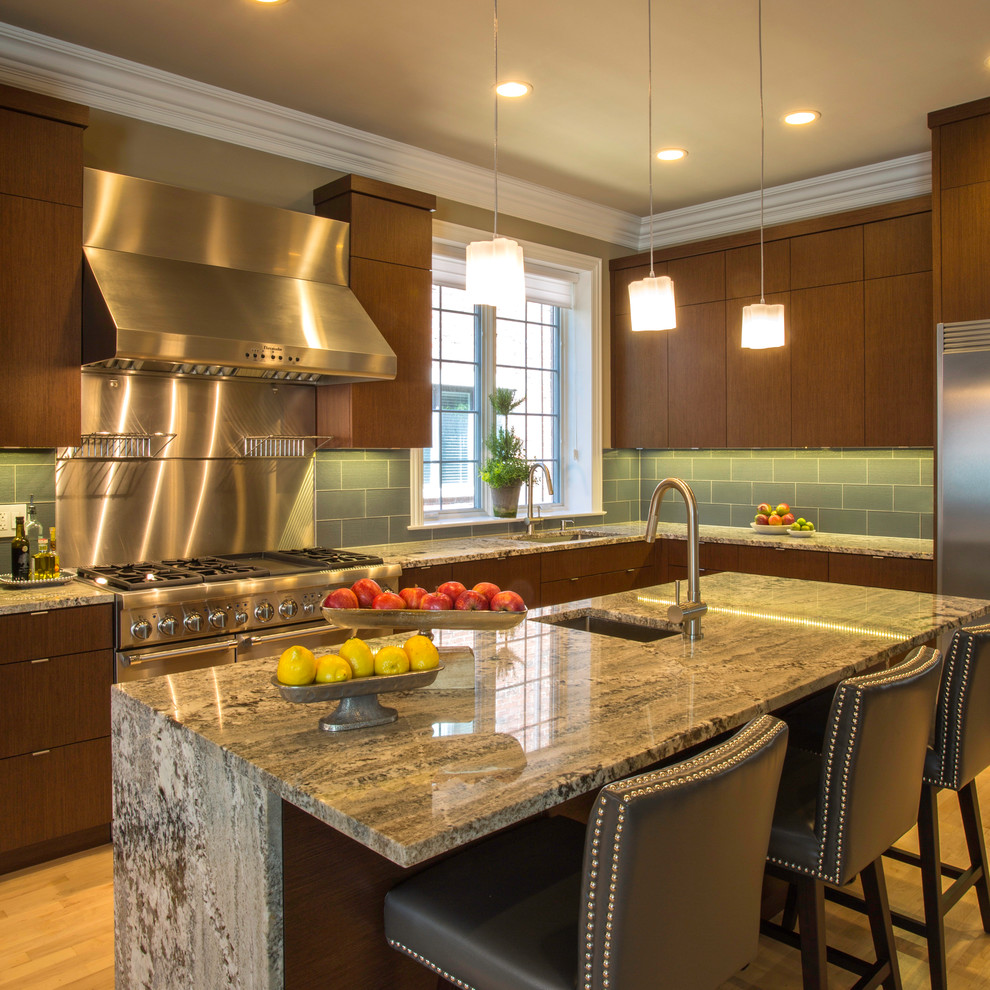 Rustic Meets Modern Update - Modern - Kitchen - Chicago - by User ...