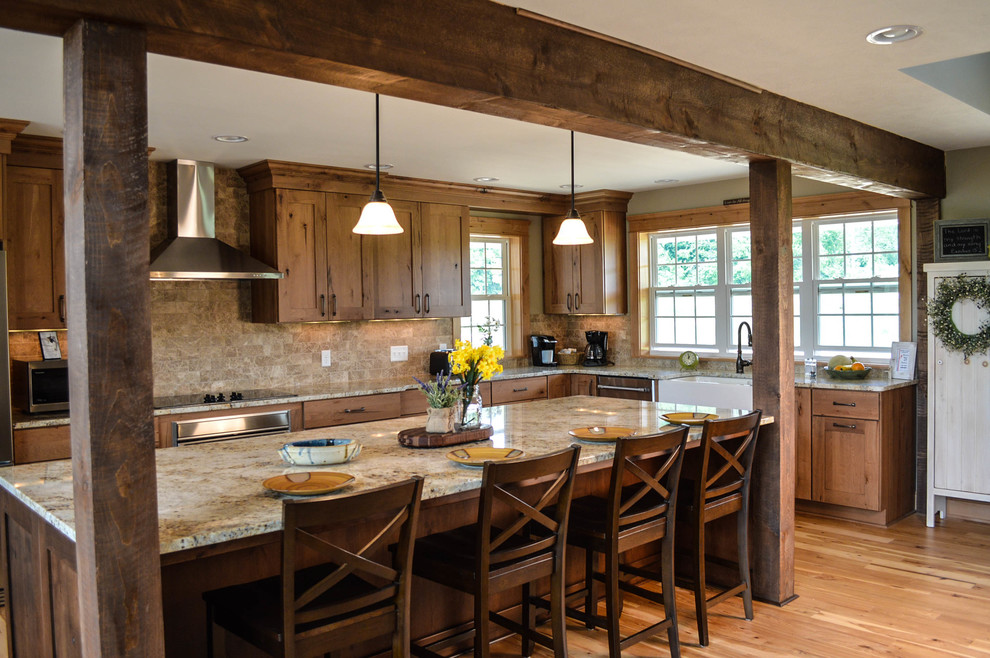 Rustic Modern Farmhouse Kitchen - Kitchen - Cleveland - by Studio 76 ...