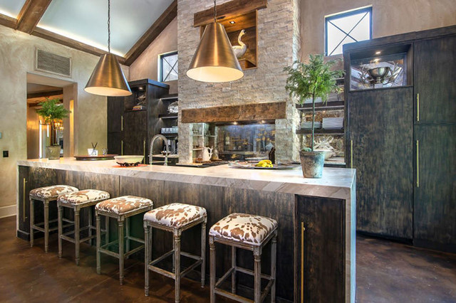 Rustic - Modern Hunting Lodge - Rustic - Kitchen - Other - by ...