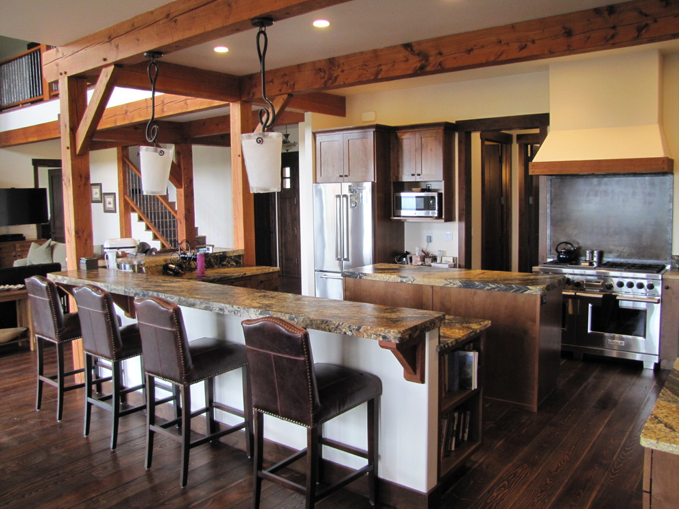 Rustic Mountain Home - Craftsman - Kitchen - Other - by Direct Source ...