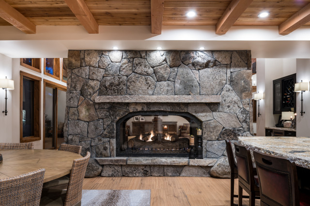 Rustic Mountain Home - Rustic - Kitchen - Sacramento - by FiveWest ...