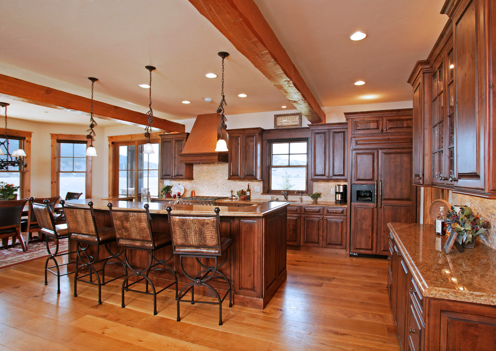 Rustic Mountain Lake Home - Rustic - Kitchen - Denver - by CBNT Co. | Houzz
