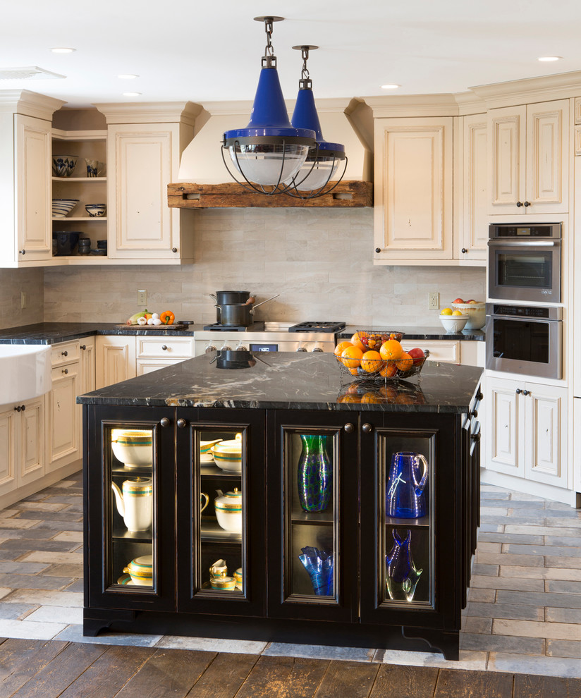 Rustic, New and Blue - Rustic - Kitchen - Philadelphia - by Tobias ...