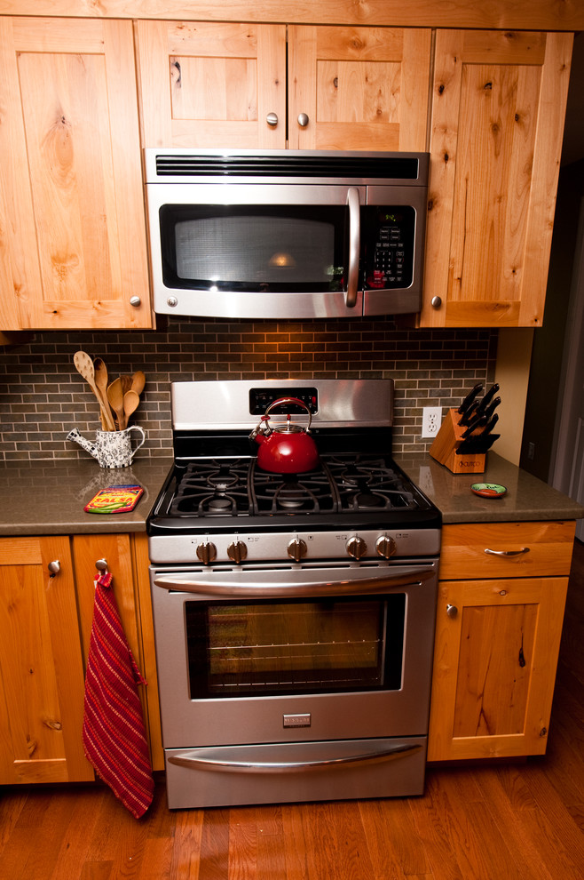 Rustic vs Modern Kitchen - Transitional - Kitchen - Boston - by Masters ...