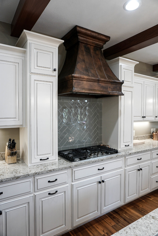 Rustic White Kitchen - Farmhouse - Kitchen - Other - by Schrock's ...