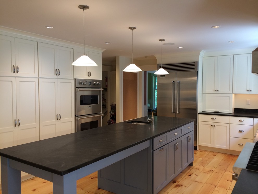 Rye Kitchen Renovation - Farmhouse - Kitchen - Boston - by Southwick ...