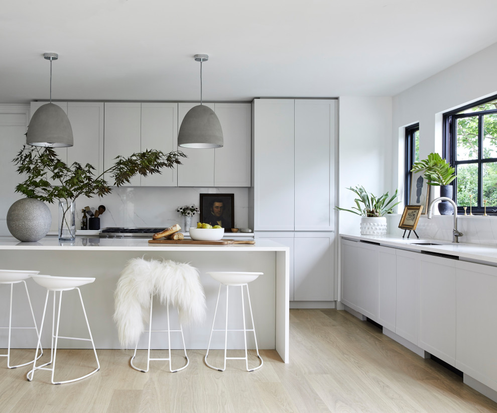 rye new construction - Contemporary - Kitchen - New York - by Crystal ...