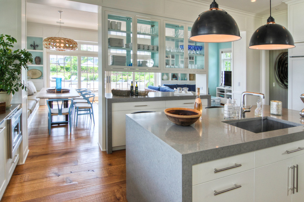 Sag Harbor - Beach Style - Kitchen - New York - by Mitchell Wilk ...